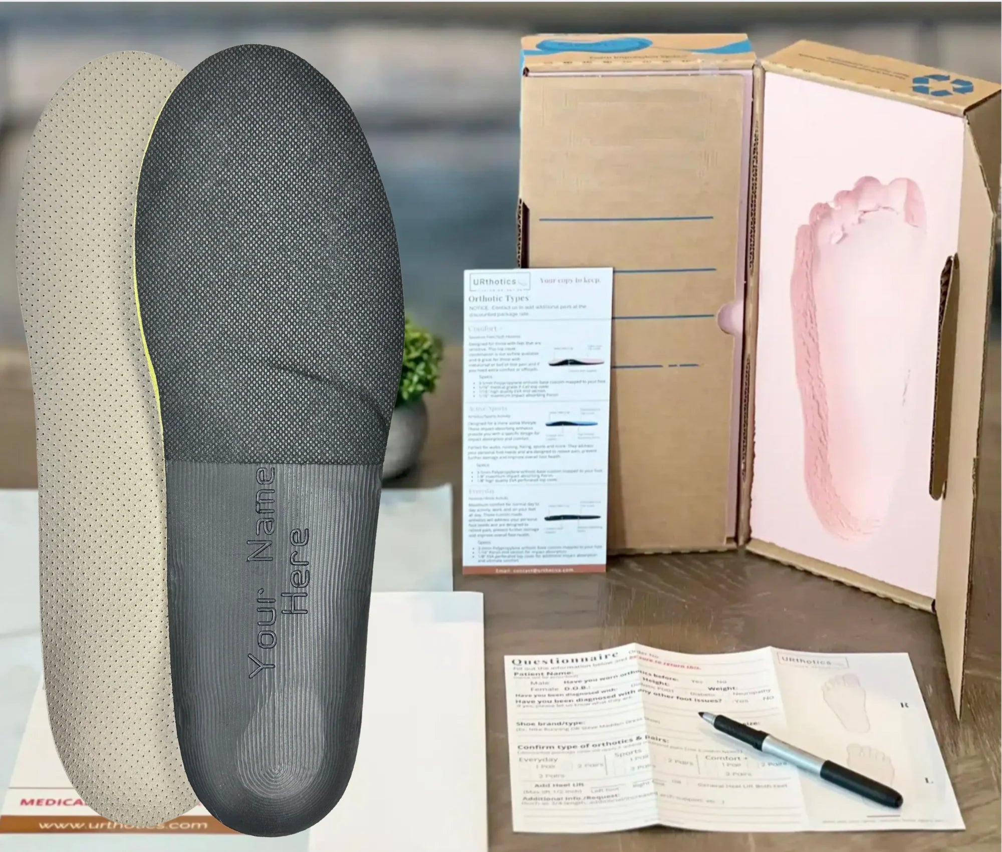 Custom Orthotic Insoles For Multiple Conditions | Everyday Multi ...